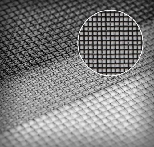 HDPE Window Screen Mesh Black - Jiten Plastics Pleated Insect Mesh